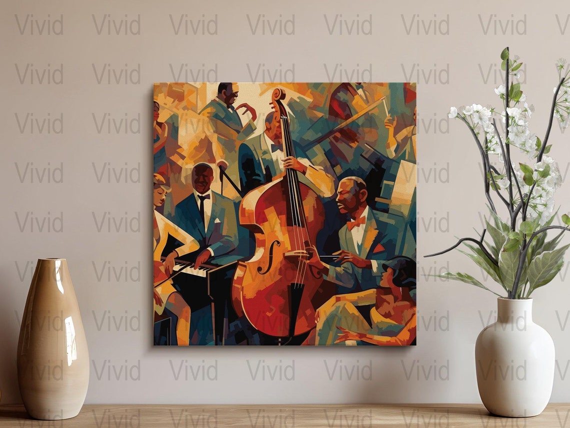 The Harlem Renaissance, Wall Art, Jazz and Blues Wall Art, Black ...