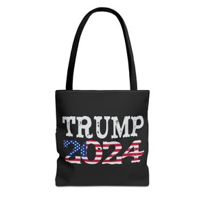 Trump 2024 Tote Bag, It's Time to Circle Back Handbag, Pro America ...