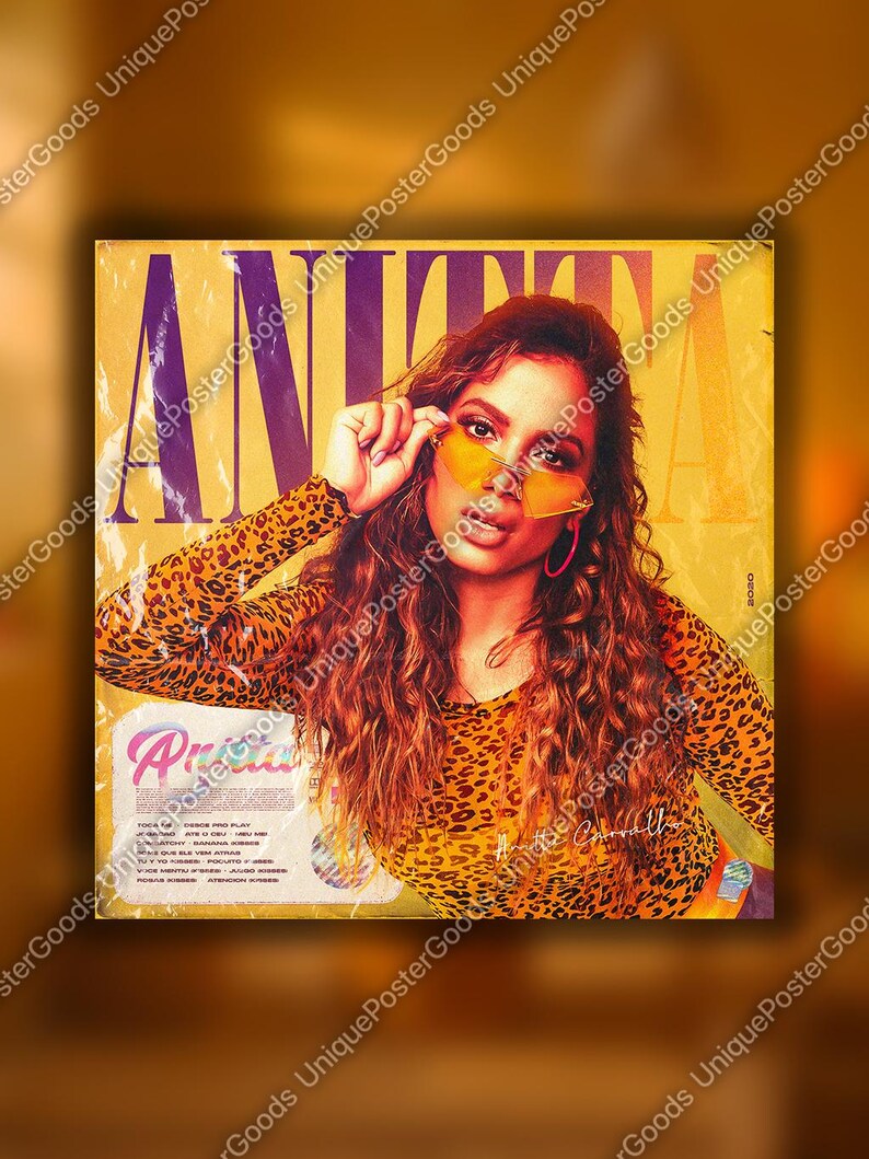 Anitta Poster | Poster | Digital Download | Stylish Poster | Art Print ...