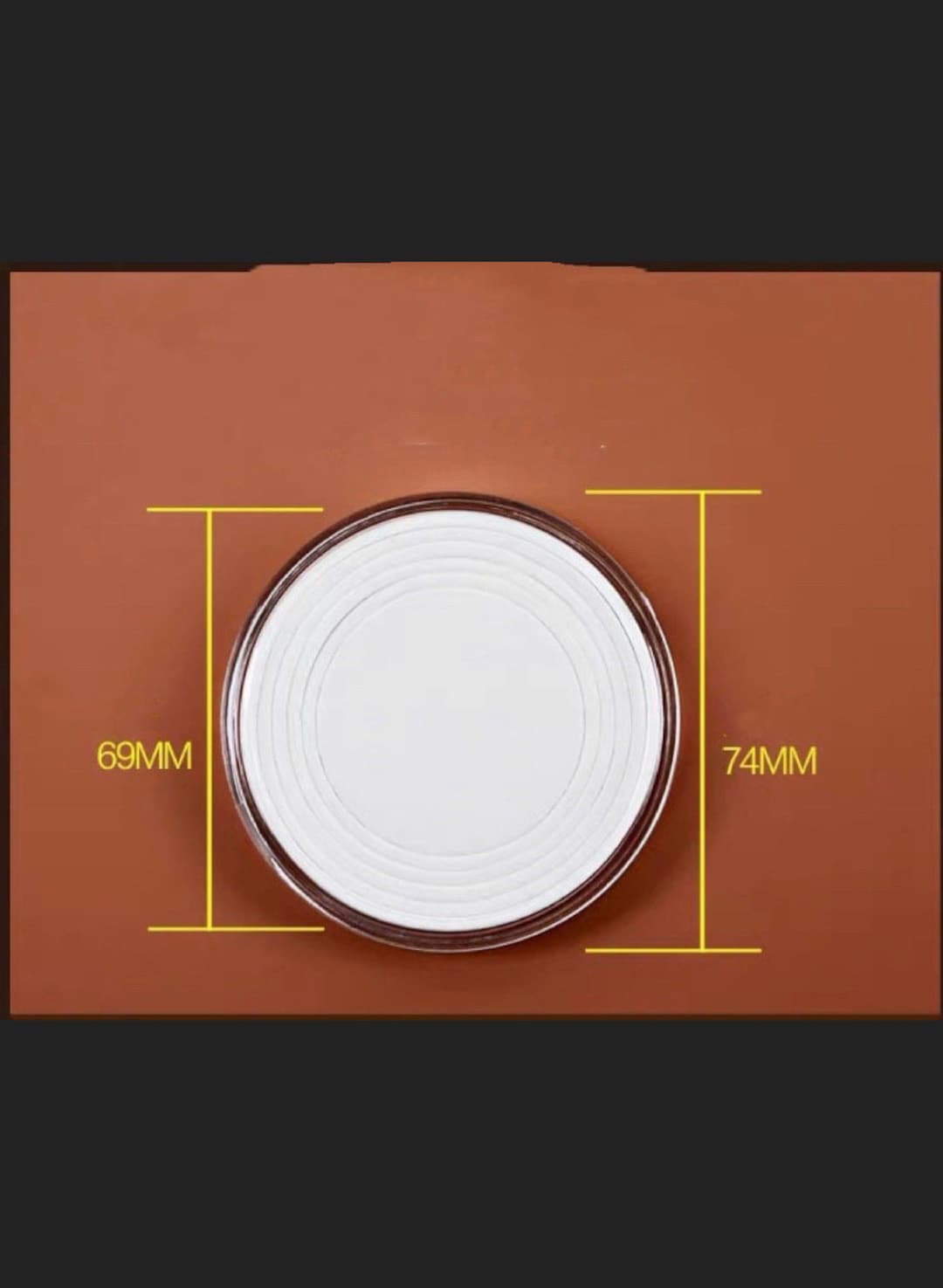 5 Pcs Large Coin Display Collection Storage Capsules With Size ...