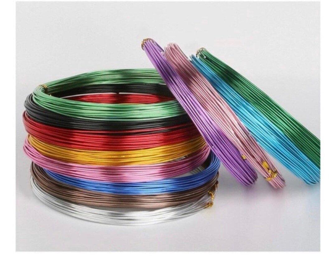 1mm/ 2 Mm Color Aluminum Wire DIY Handmade Material Aluminum - Etsy