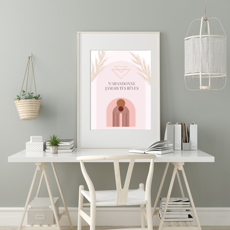 50 affirmations positives en français poster confiance thérapie affiche ...