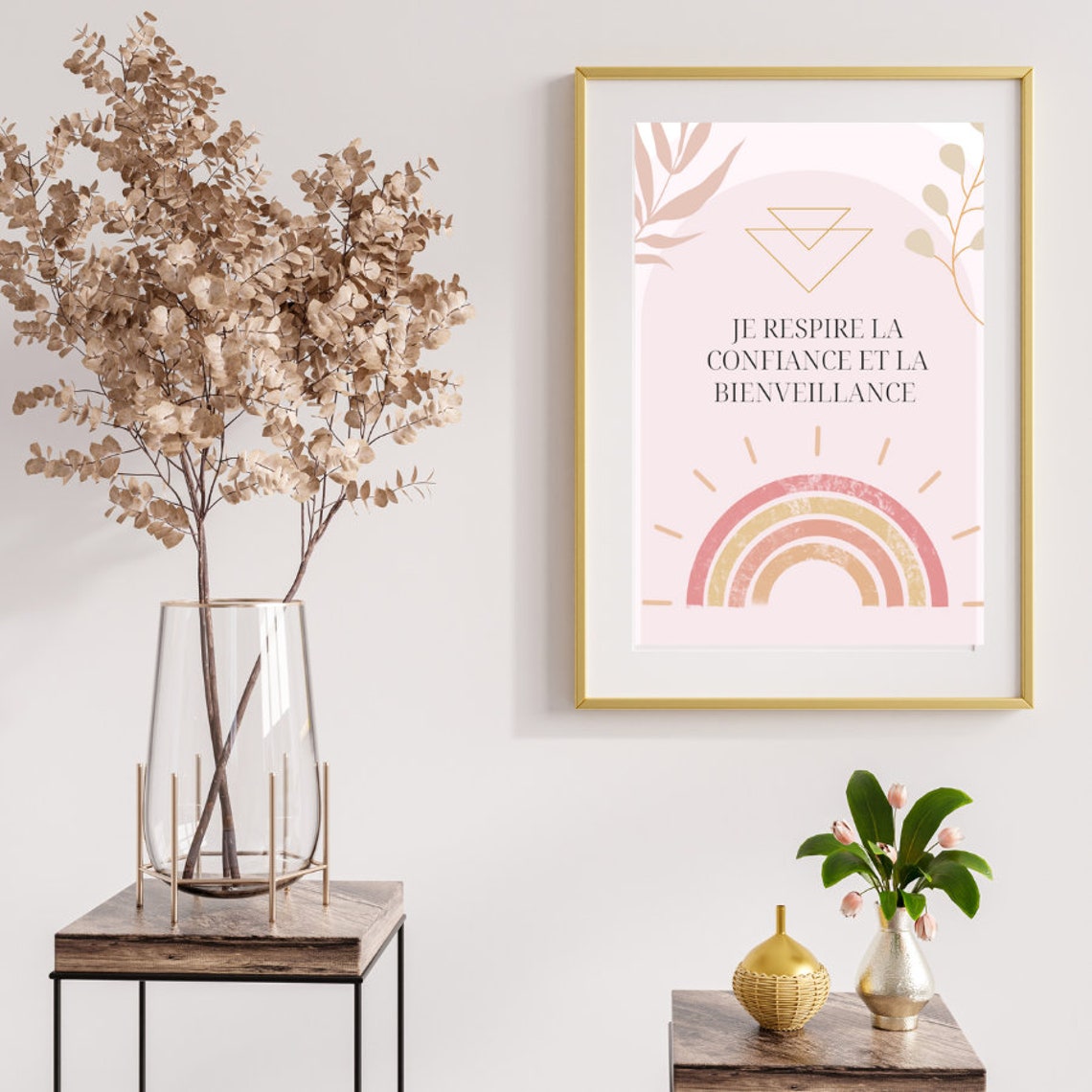 50 affirmations positives en français poster confiance thérapie affiche ...