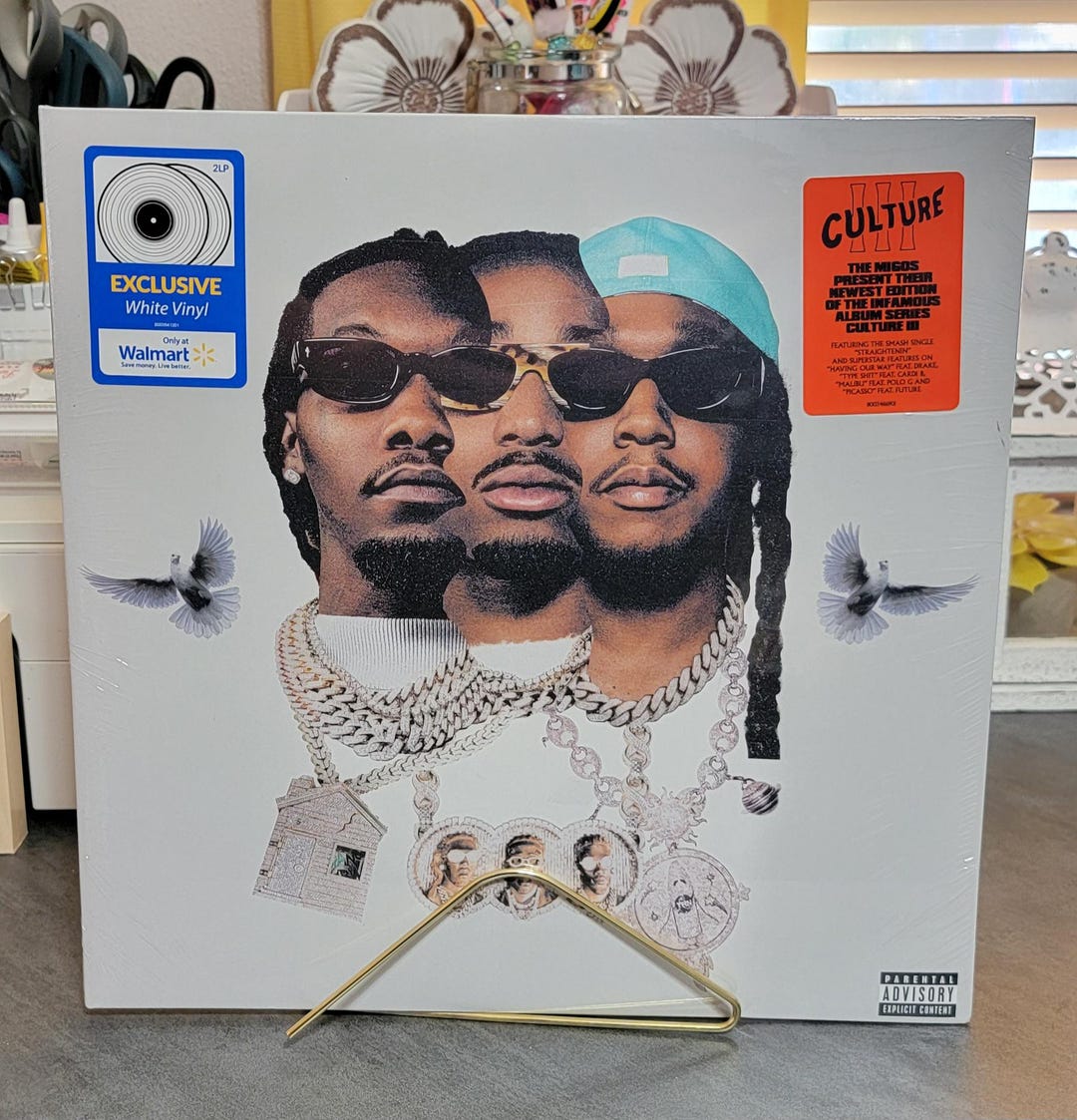 Culture III Migos Exclusive White Vinyl Brand New Still Sealed - Etsy