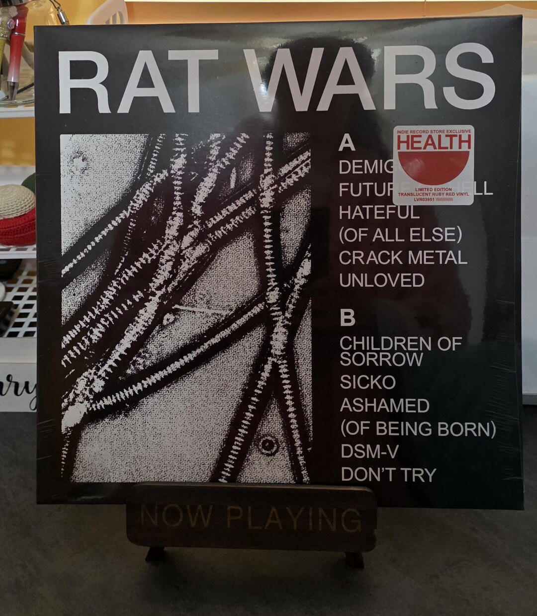 Rat Wars Exclusive Limited Edition Translucent Red Vinyl Brand New ...