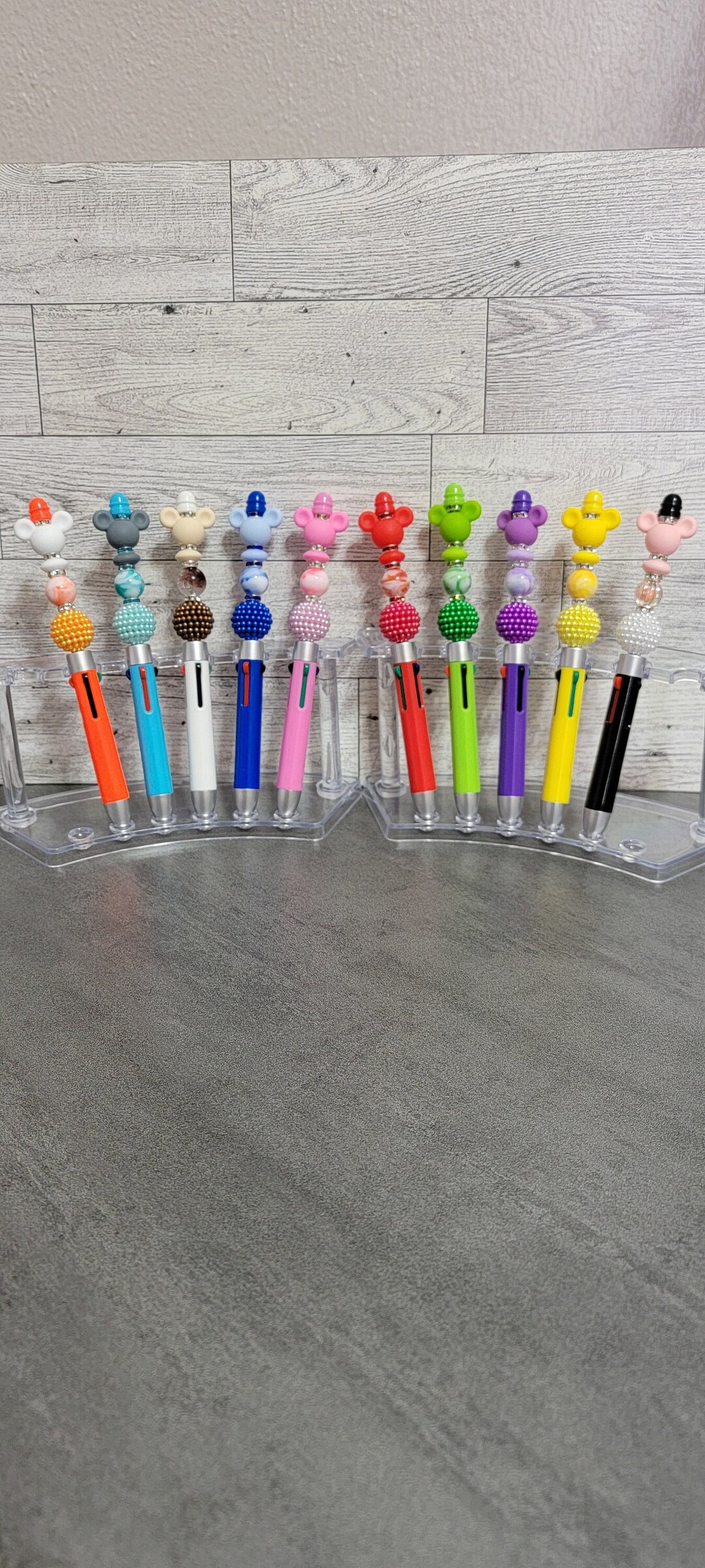 Multi Color Ink Pensmulti Ink Pens With Focalbeaded Multi Ink Pens - Etsy