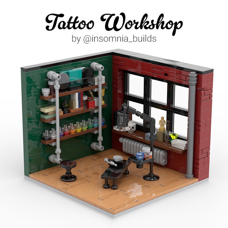 Custom Moc Building - Etsy