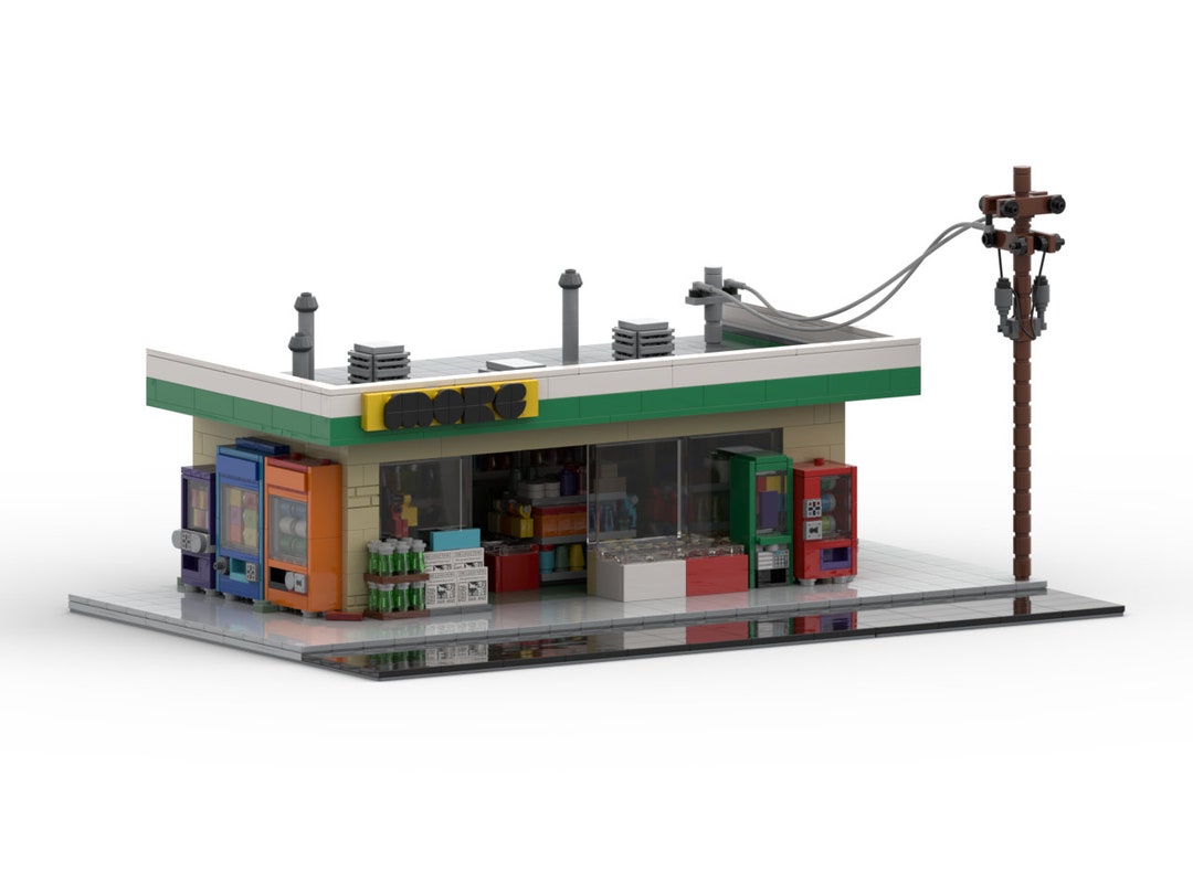 Custom Convenience Store MOC- PDF Instructions (digital Download ...