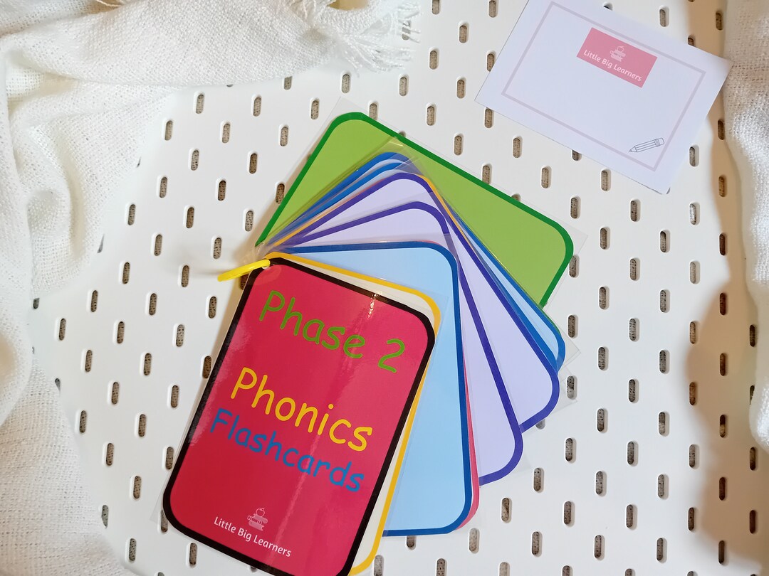 Phase 2 Phonics Flashcards - Etsy