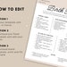 Editable Birth Plan Template Printable Birthing Plan Labor and Delivery ...