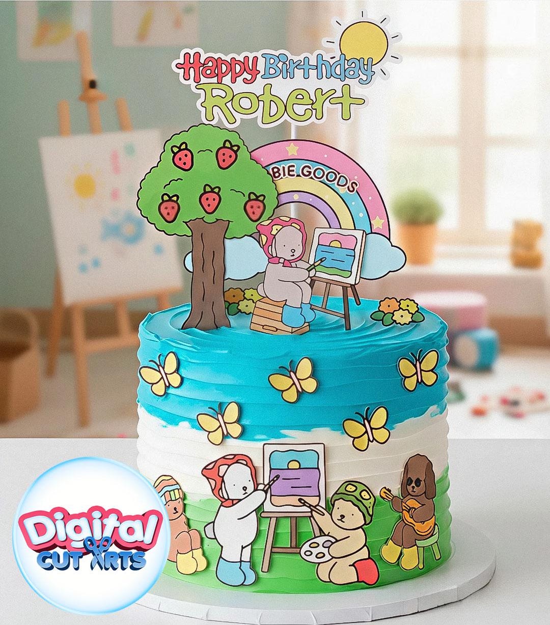 Cake Topper Cutting File Bobbie Goods in the Park STUDIO and SVG and ...