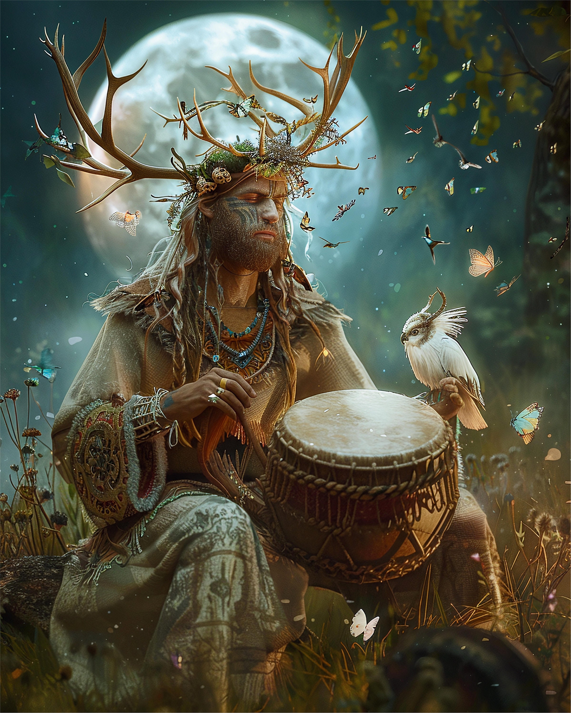 Freyr, Norse God, Wall Art, Wall Decoration, Digital Print - Etsy