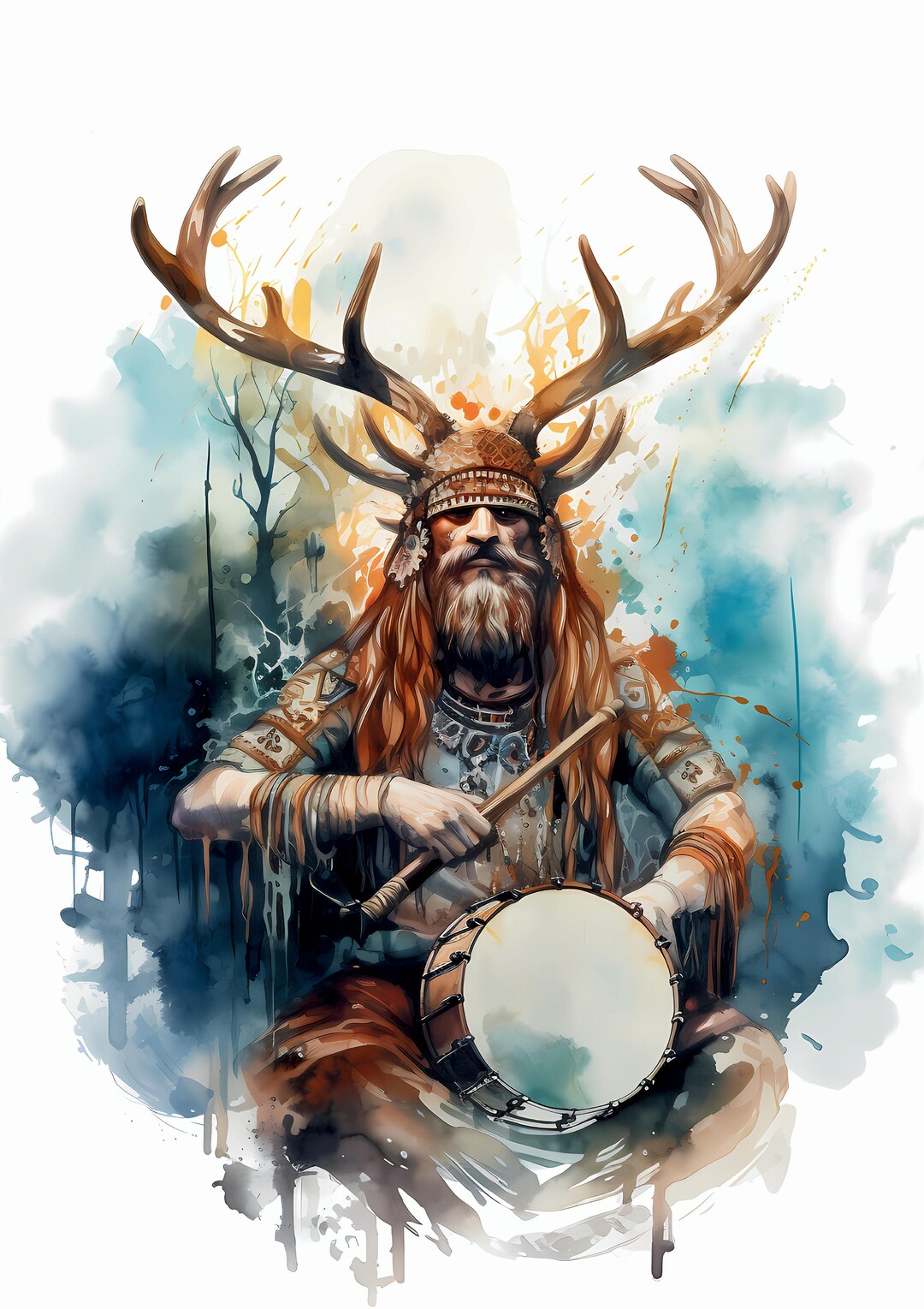 Frey Watercolor Painting, Poster, Digital File - Etsy