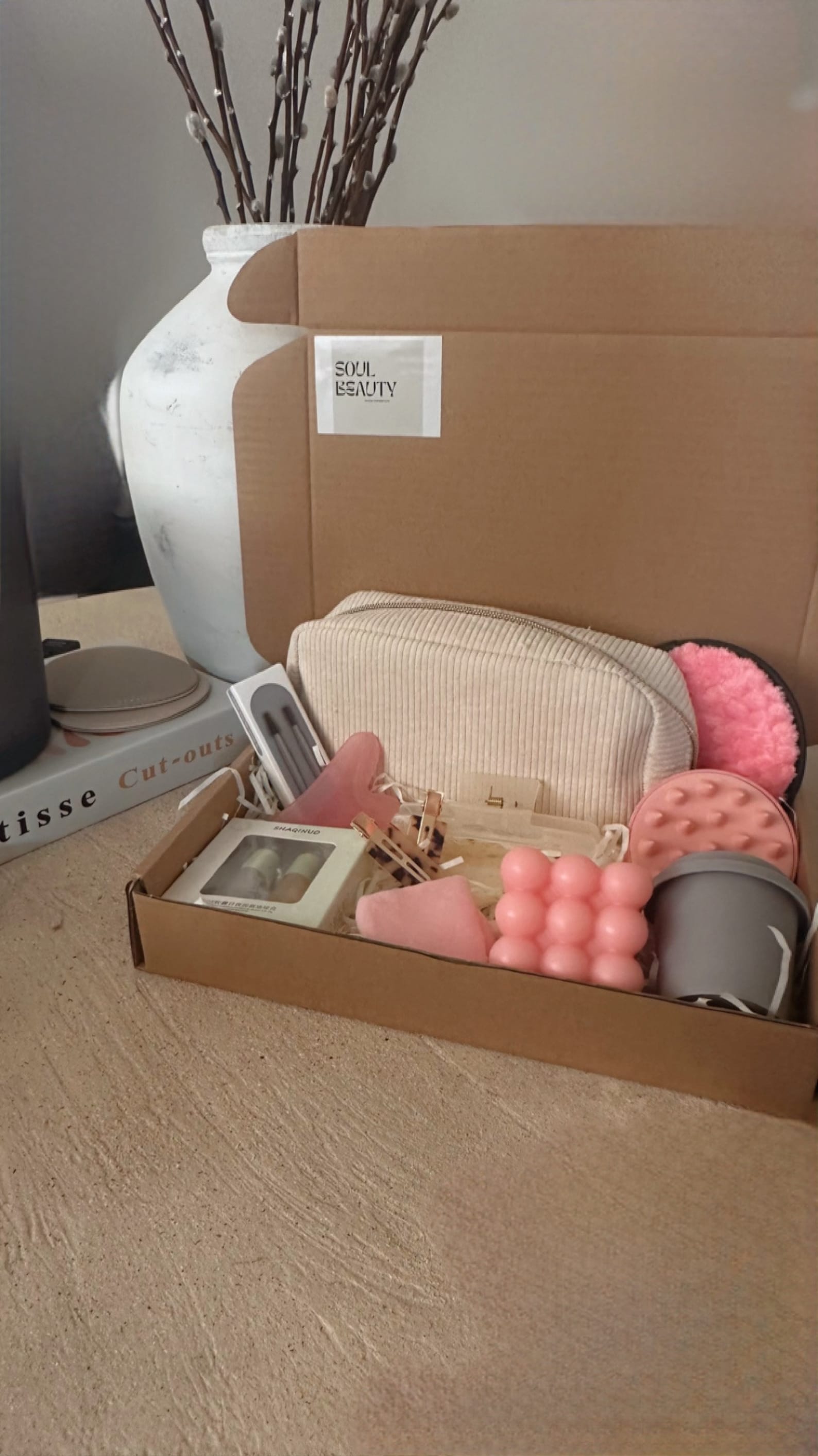 Pamper Box Gift Set, Spa Day at Home, Relaxing Self Care Kit, Beauty ...