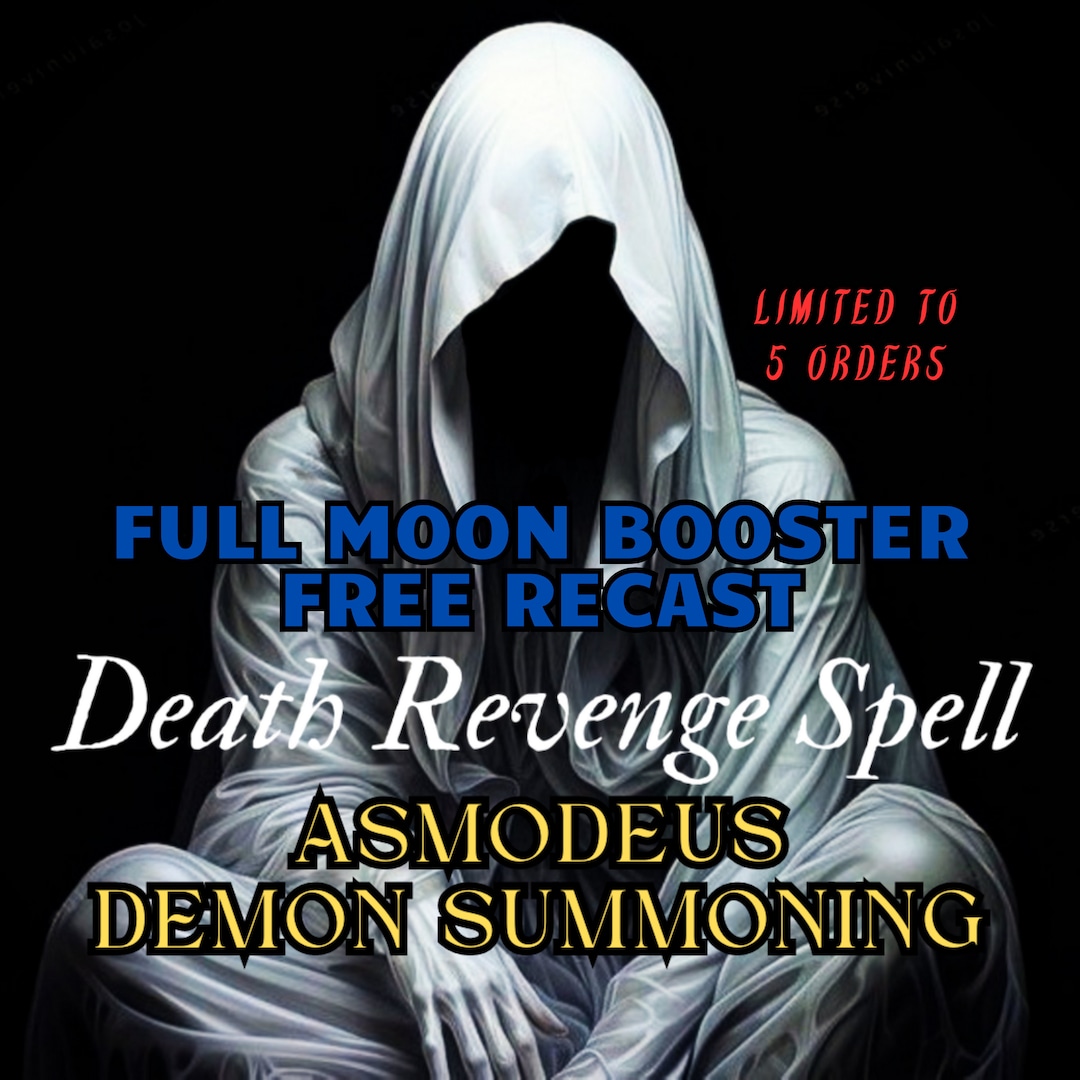 Ultimate Death Spell Revenge Curse Spell Death Ritual Death Curse Death ...