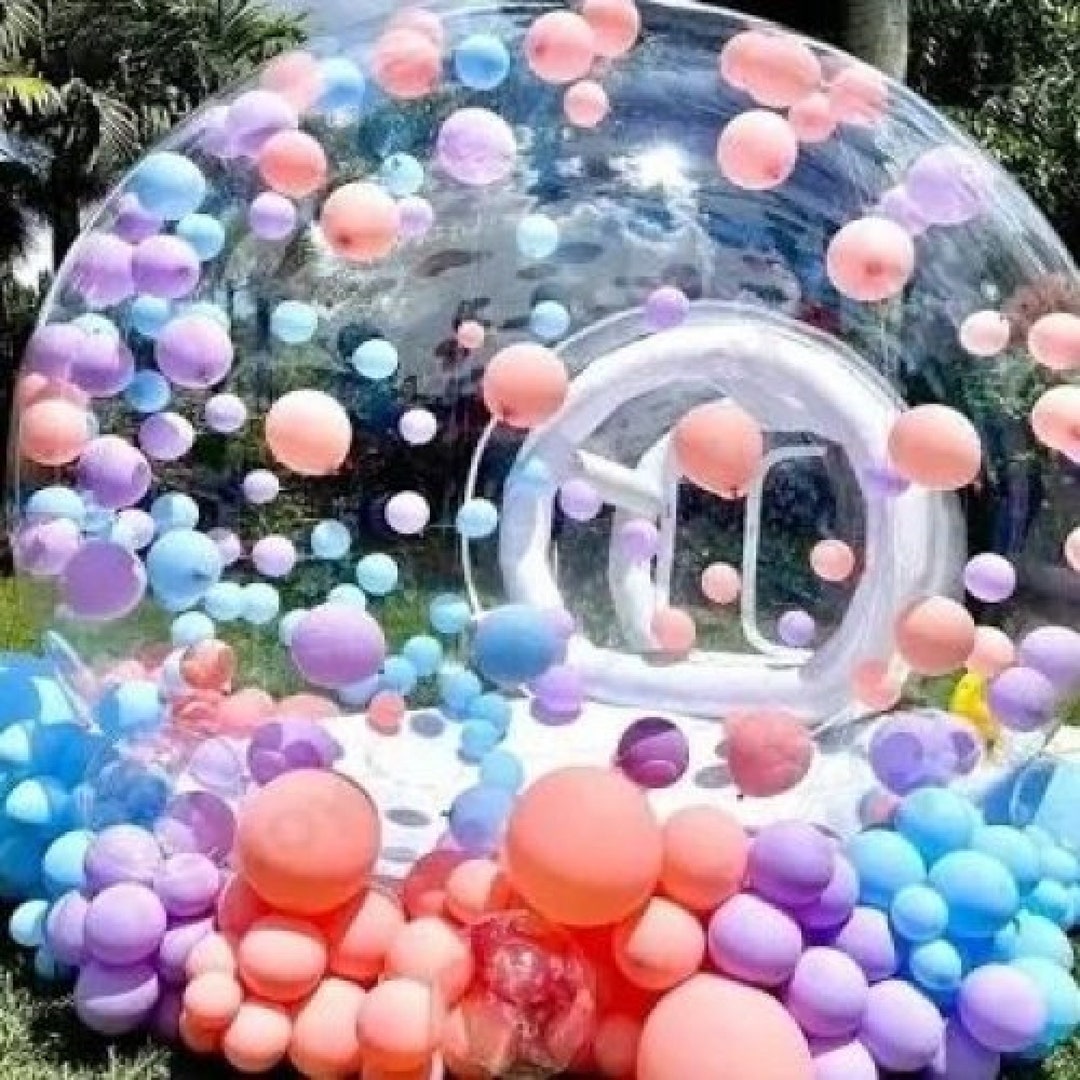 Inflatable Party Bubble House, Party Balloon Dome for Hire. - Etsy