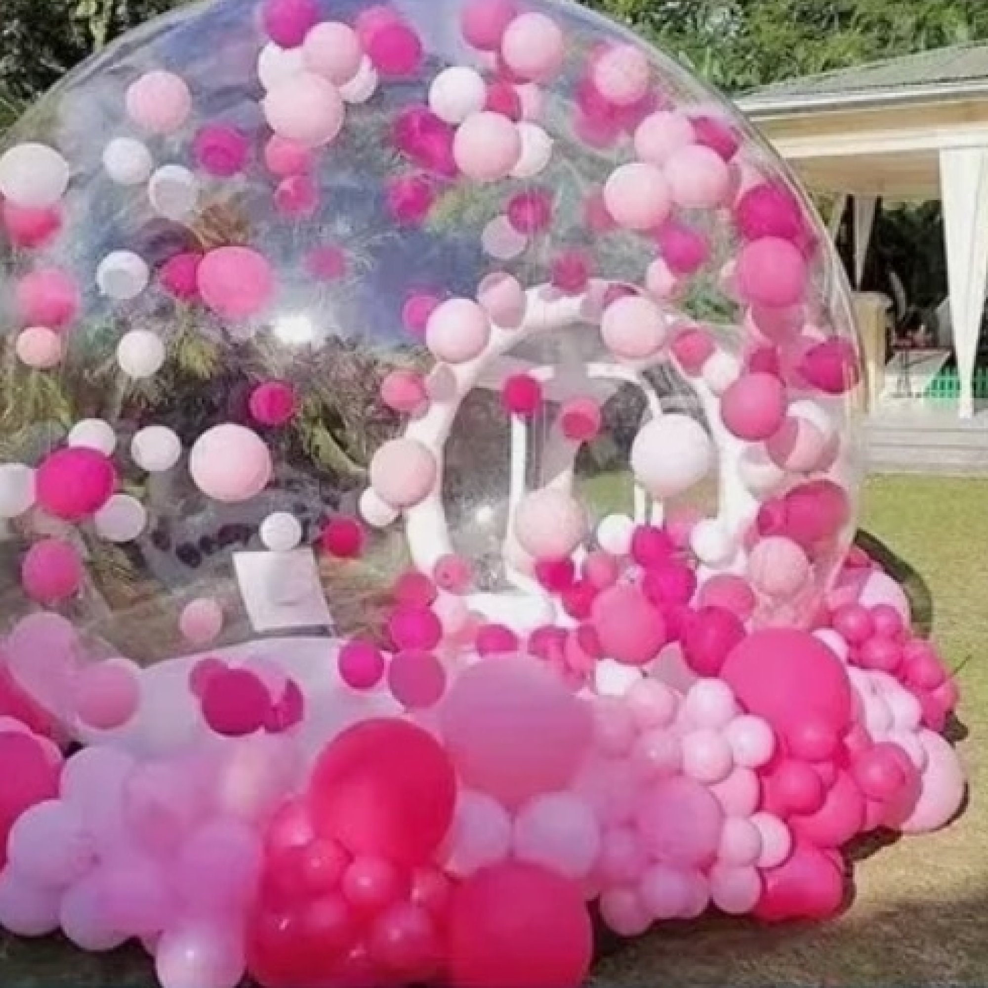 Inflatable Party Bubble House, Party Balloon Dome for Hire. - Etsy UK
