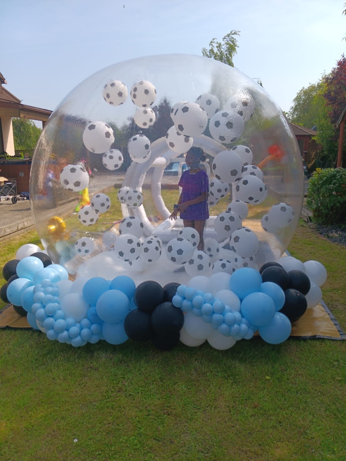 Inflatable Large Bubble House, Party Balloon Dome for Hire - Etsy UK