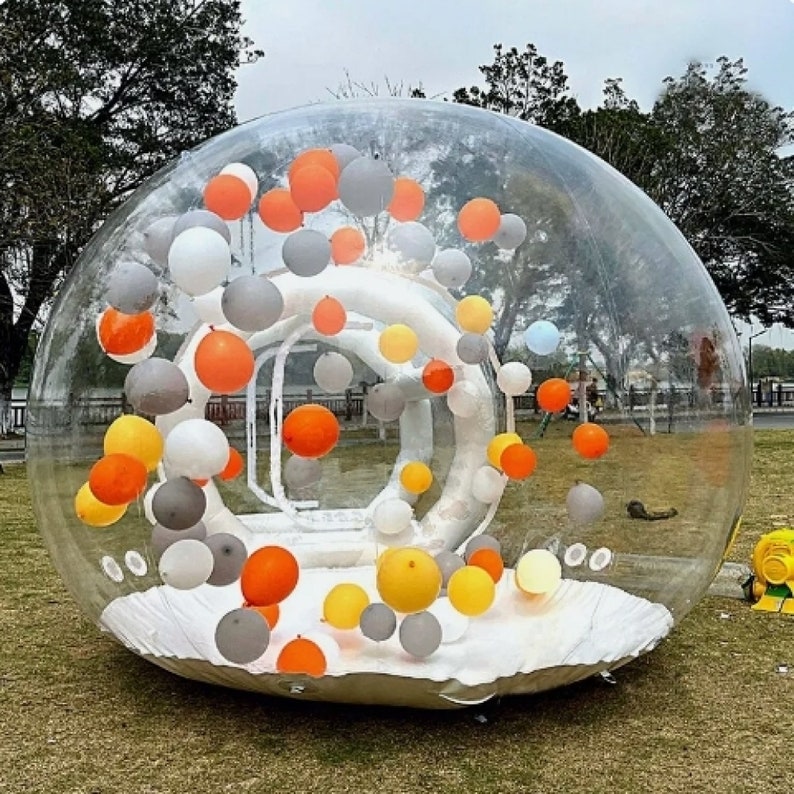 Inflatable Large Bubble House, Party Balloon Dome for Hire - Etsy UK