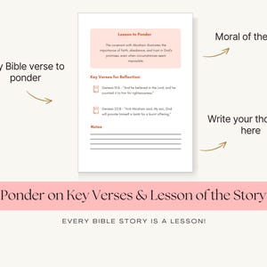 Genesis Old Testament Summary Bible Study Guide KJV Bible Study ...