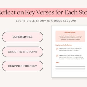 Genesis Old Testament Summary Bible Study Guide KJV Bible Study ...