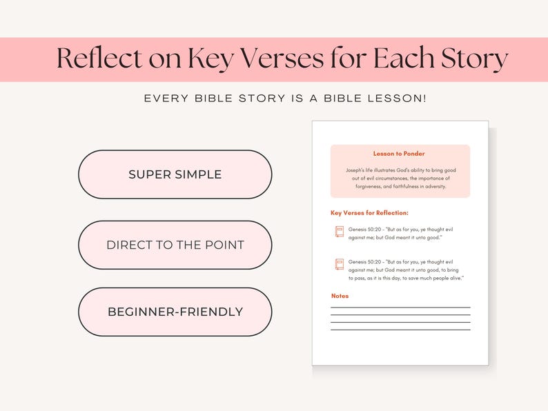 Genesis Old Testament Summary Bible Study Guide KJV Bible Study ...