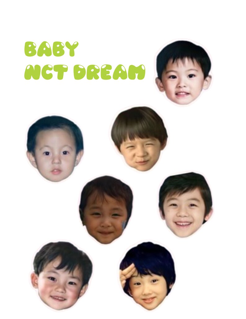 NCT Dream Stickers/laptop Decals - Etsy