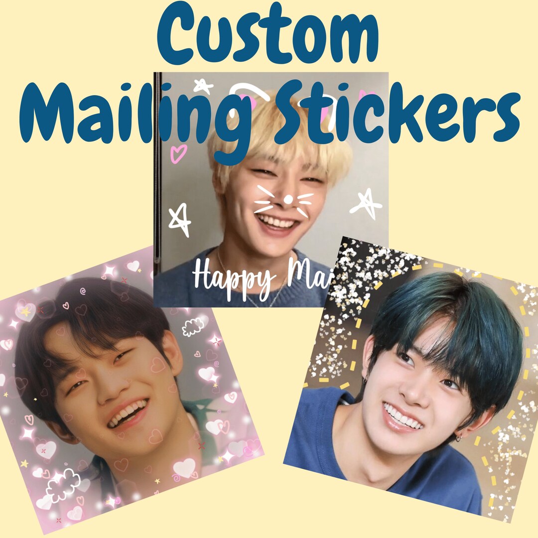 Custom Mailing Stickersㅣmultiple Designs and Sizes - Etsy