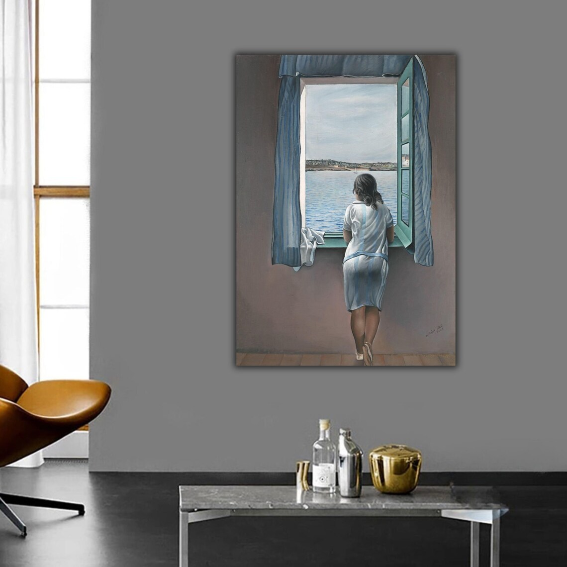 Figure at the Window by Salvador Dali, Salvador Dali Canvas Print ...