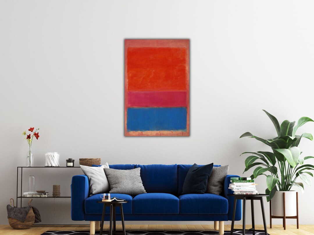 Mark Rothko No.1 Canvas Print, Mark Rothko Wall Arts, Mark Rothko Wall ...