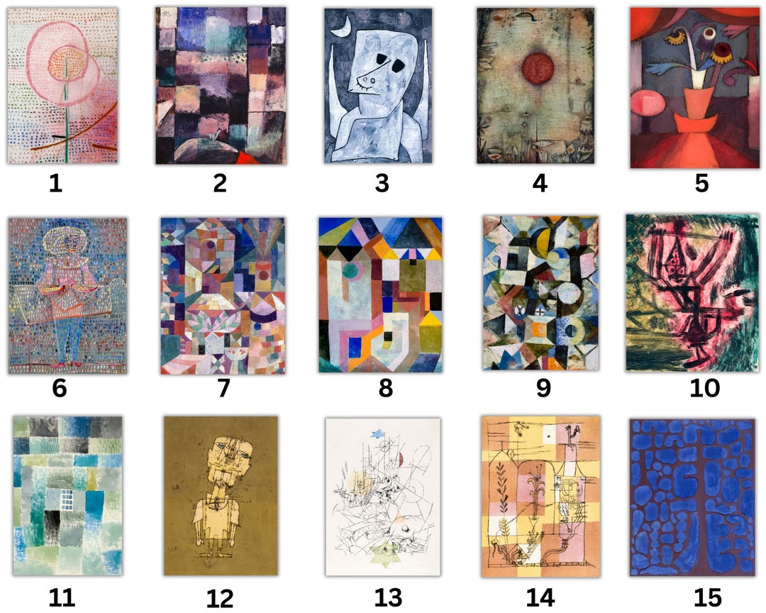 Custom Paul Klee Canvas Wall Art, Choose One of From Paul Klee's ...