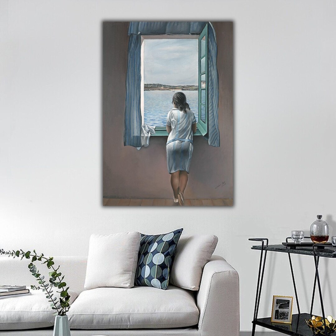 Figure at the Window by Salvador Dali, Salvador Dali Canvas Print ...