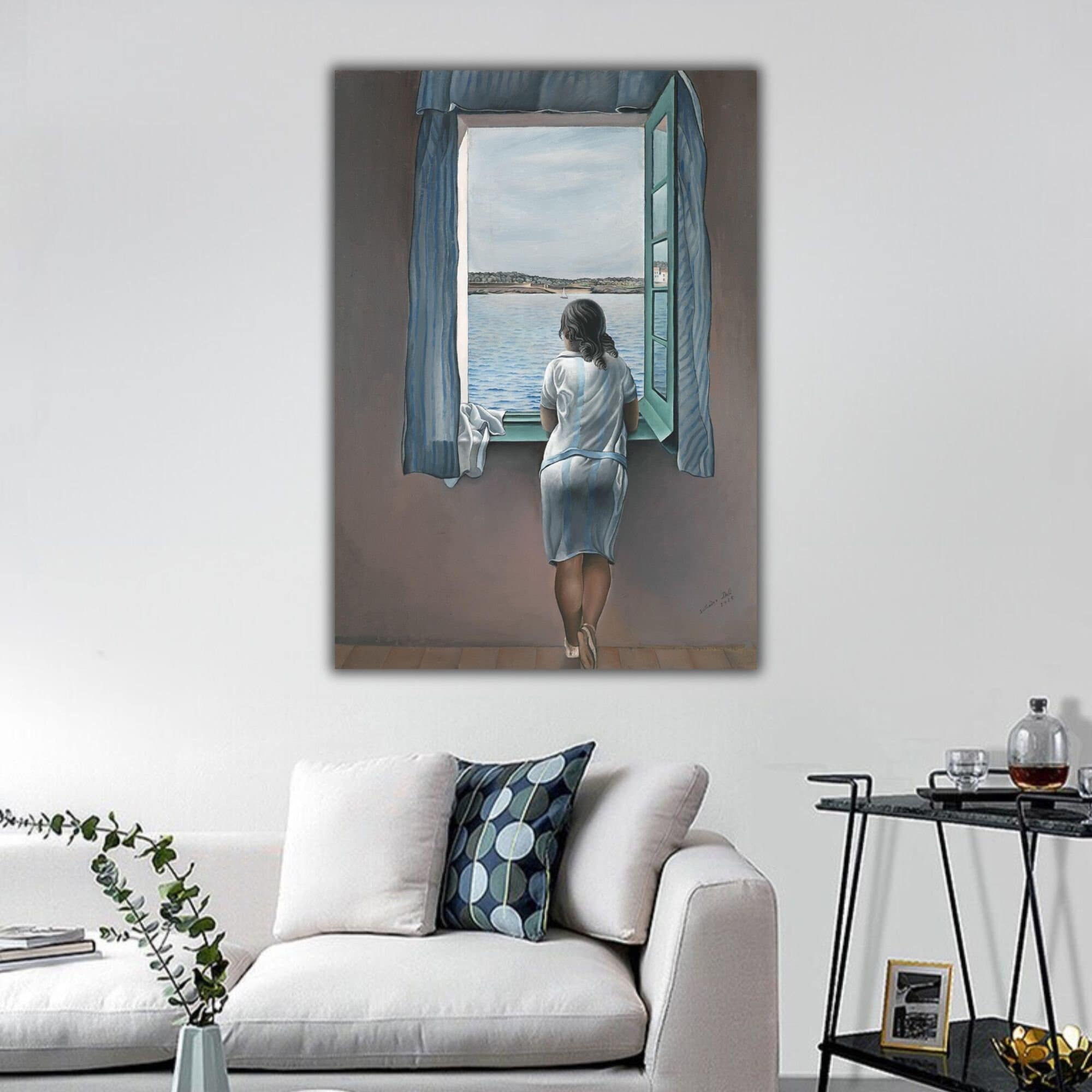 Figure at the Window by Salvador Dali, Salvador Dali Canvas Print ...