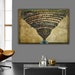 Map of Hell Canvas 1485 Print, Sandro Botticelli Wall Art, Divine ...