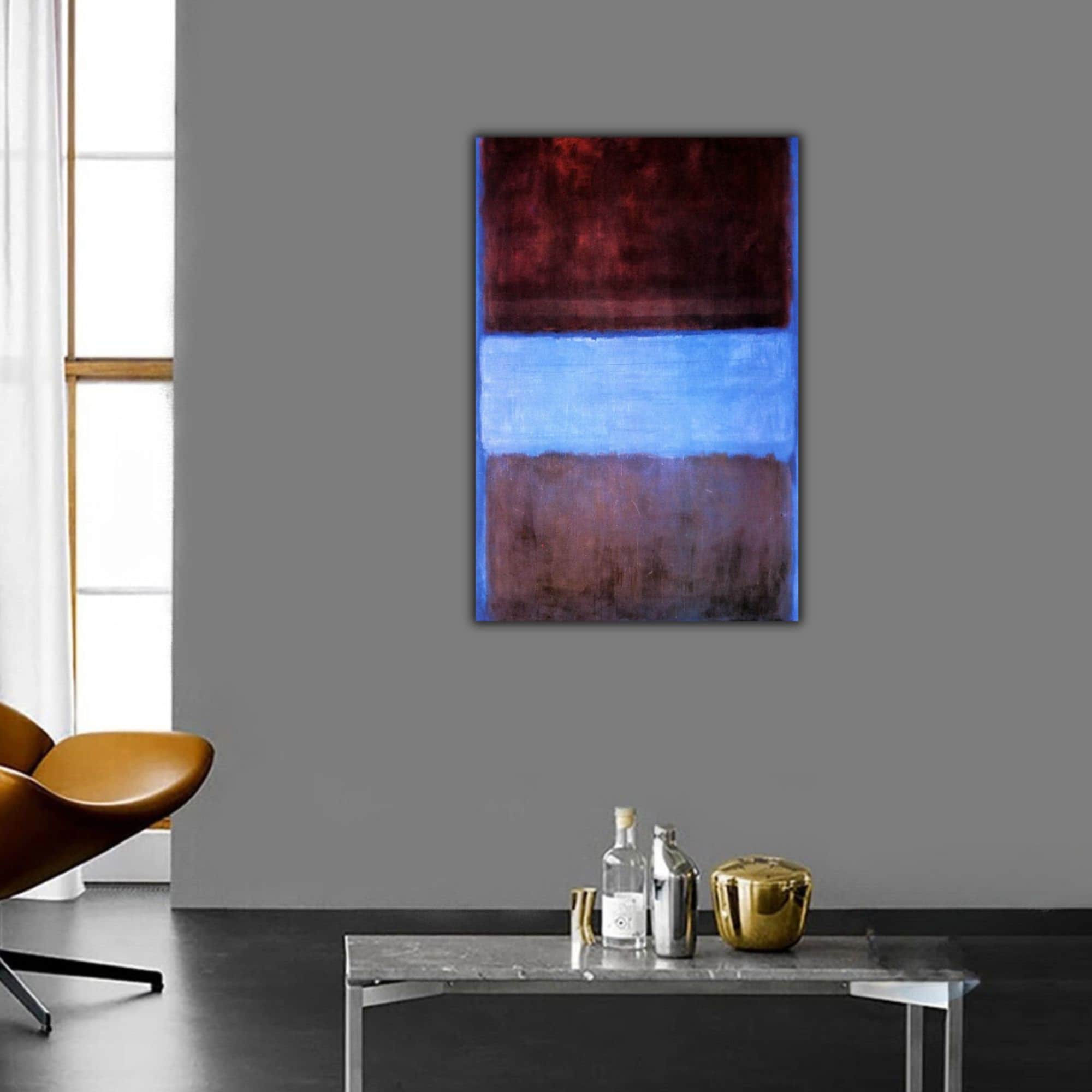 Mark Rothko No.61 Rust and Blue, Mark Rothko Canvas Print, Mark Rothko ...