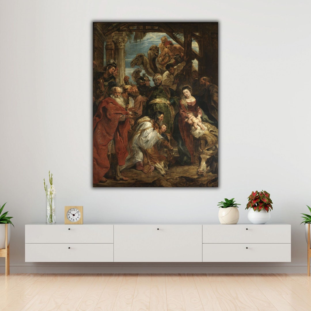 Adoration of the Magi by Peter Paul Rubens, Rubens Wall Decor, Rubens ...