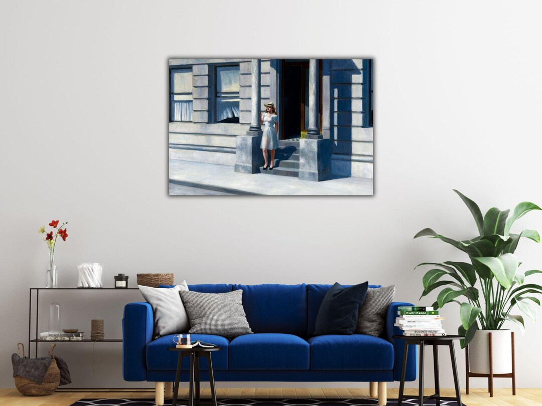 Summertime by Edward Hopper Wall Art, Summertime 1943 Canvas Print ...