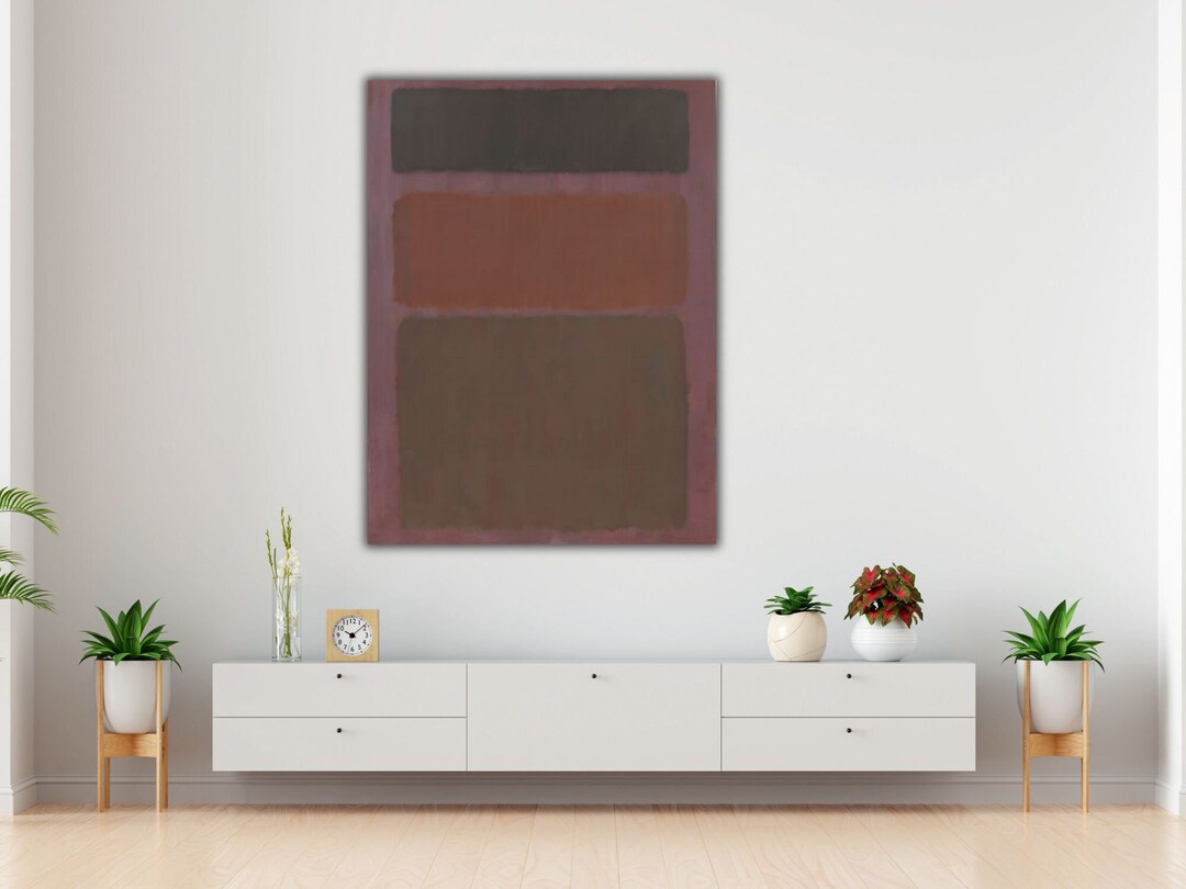 Mark Rothko No.16 Canvas Print, Mark Rothko Wall Arts, Mark Rothko Wall ...