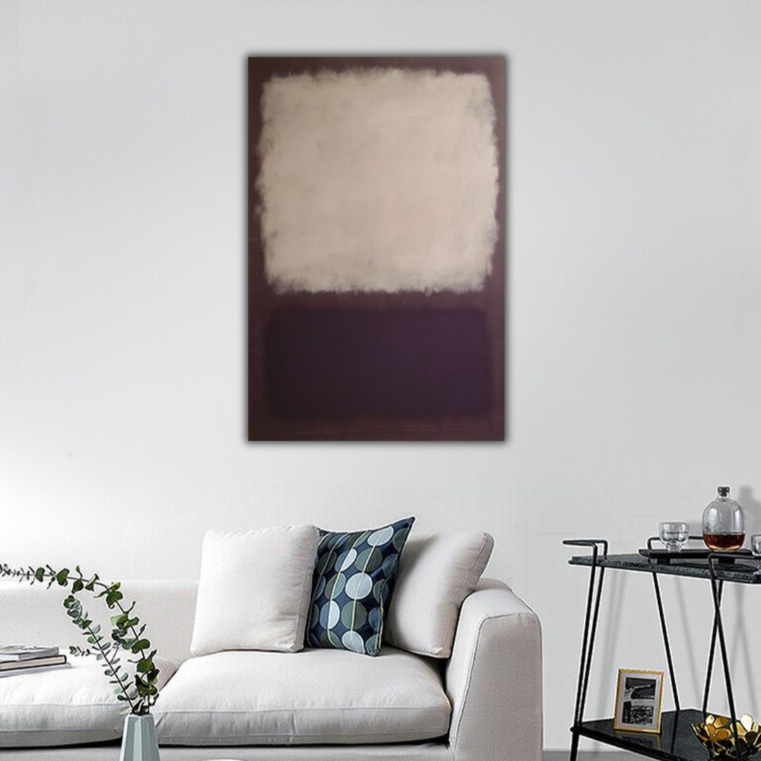 Mark Rothko Blue and Gray Print, Rothko Canvas Print, Mark Rothko ...