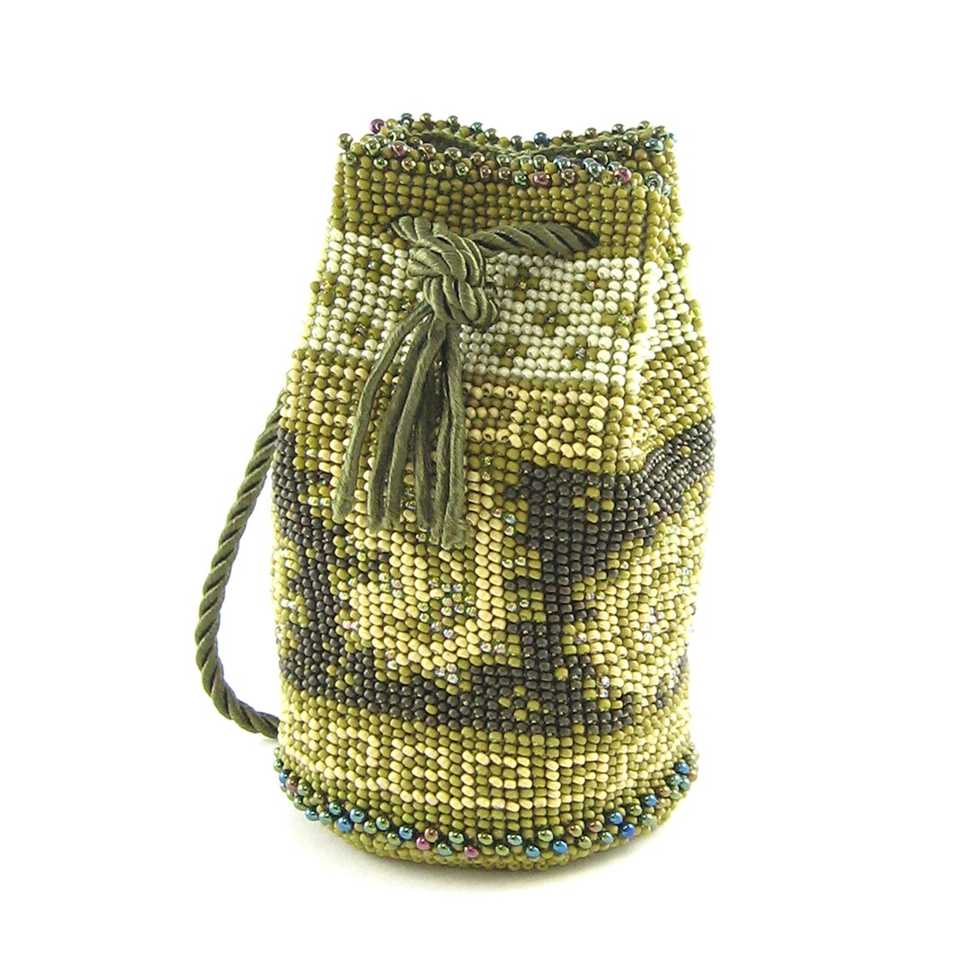 Paisley Bead Crochet Bag Digital Download Pattern Ann Benson - Etsy