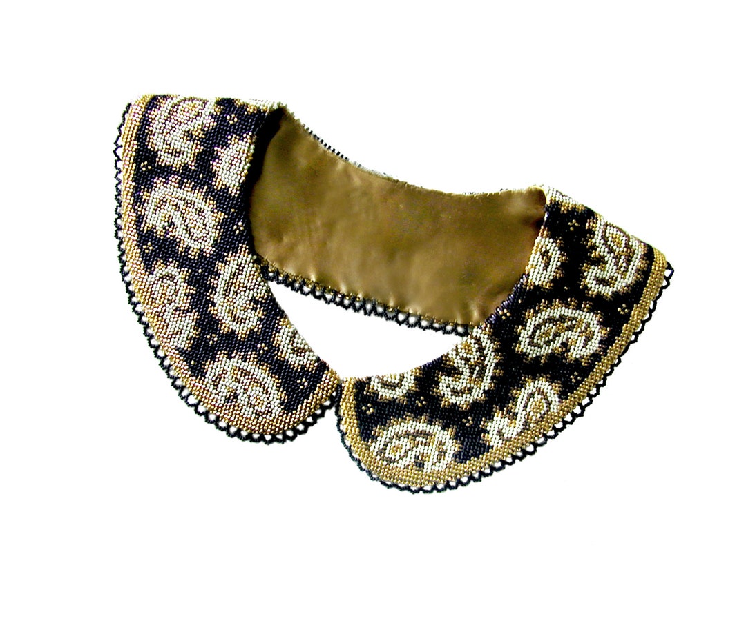 Beaded Collar Digital PDF Charted Pattern for Bead Point/needlepoint ...