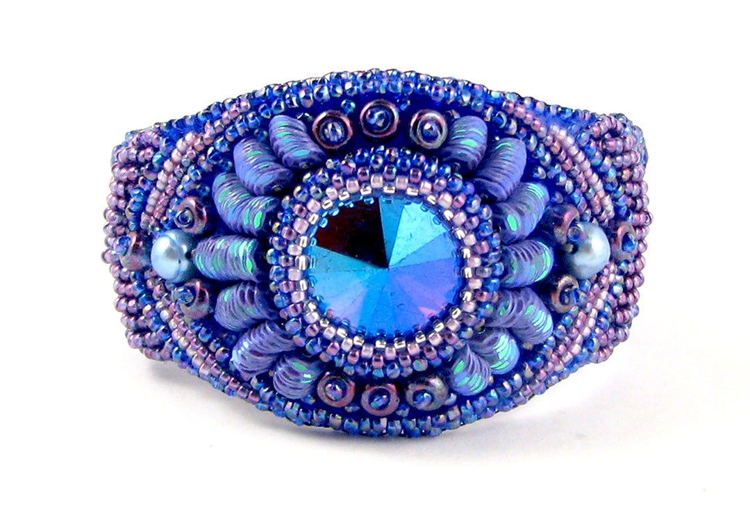 Keri Lee Bracelet Digital PDF Pattern Bead Embroidery by Ann Benson ...