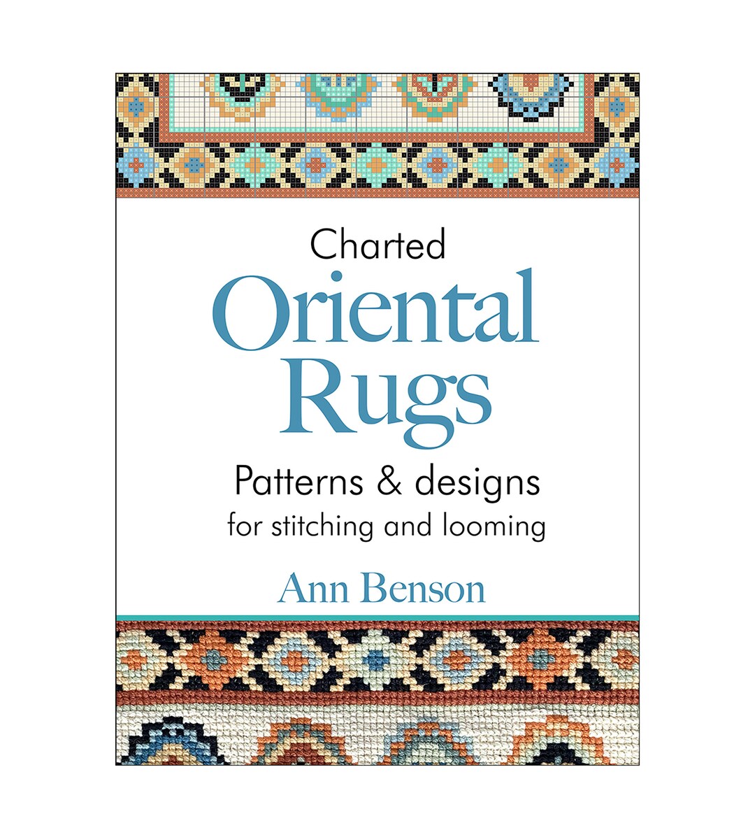 Oriental Rug Designs Digital PDF Charted for Needlepoint Cross Stitch ...