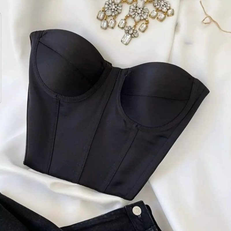 Corset Crop Top - Etsy