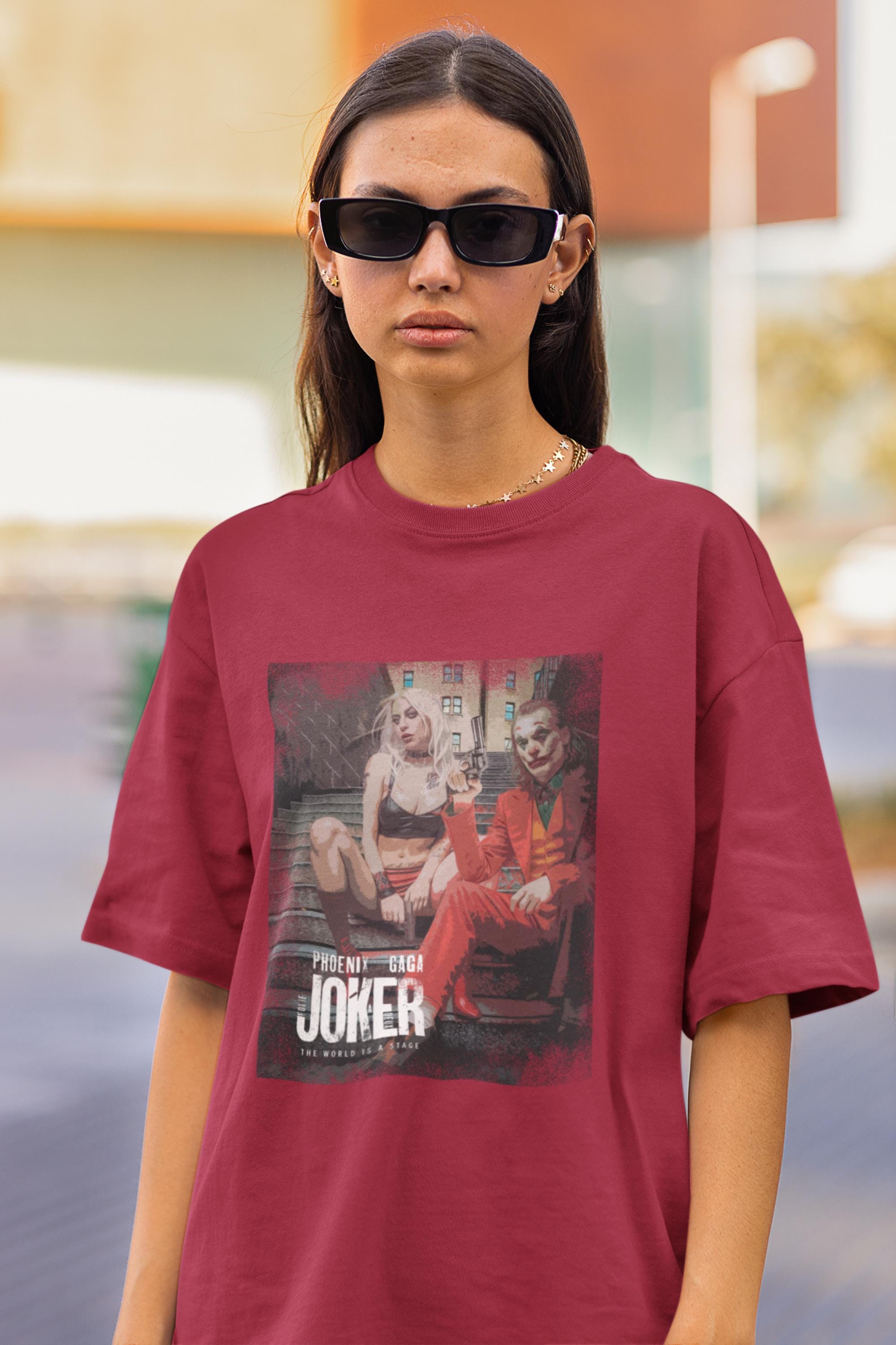 Joker Movie Tee,joker and Harley Quinn Unisex Tshirt,joker 2,joker Tshirt,joker Folie A Deux ...