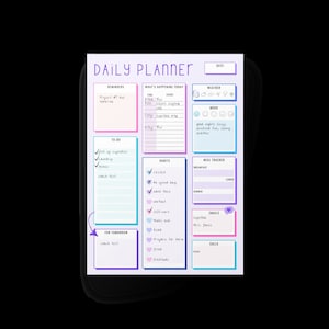 Daily Planner, Habit Tracker, Meal Tracker, to Do List, Reminders ...
