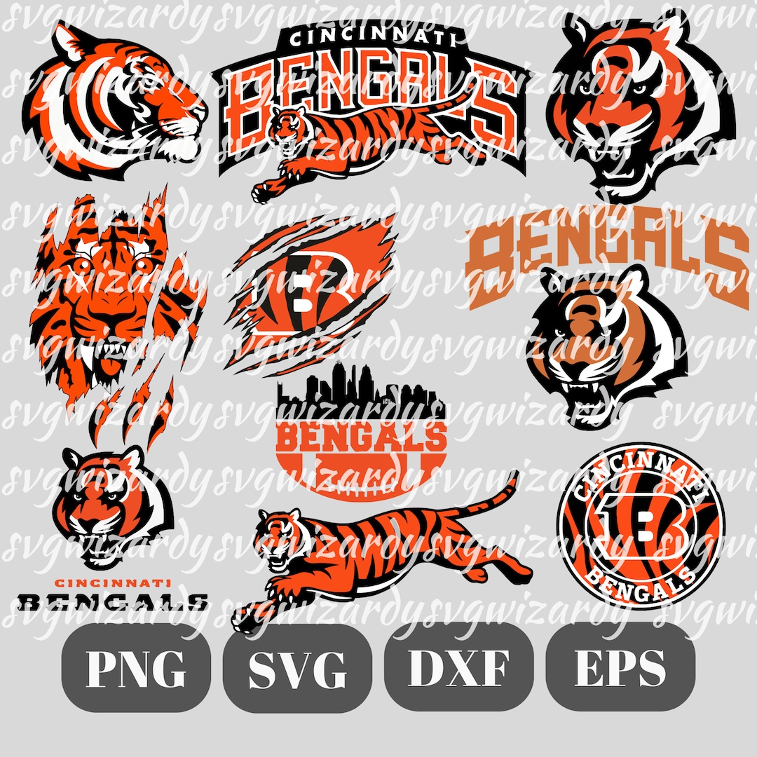 10 Bengals Svg Bengals Logo Bengals State Svg Game Day Svg - Etsy