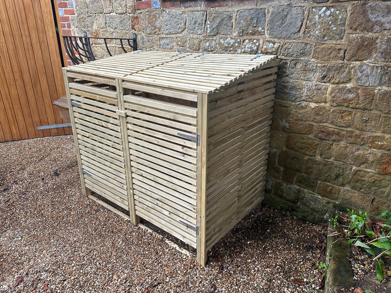 Triple Bin Stores Made From High Quality Triple Treated Landscape ...