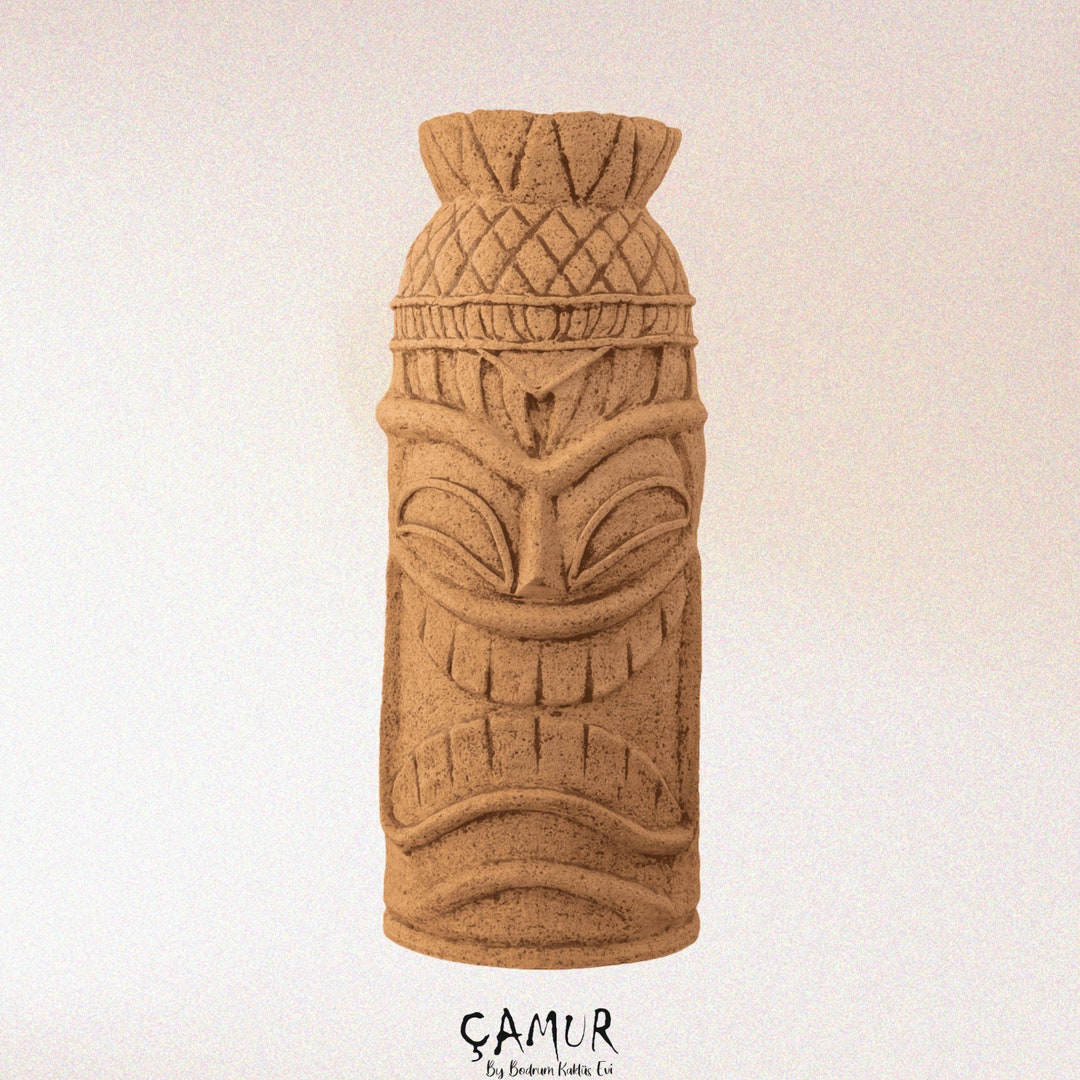 Tiki Sculpture, Totem Sculptures, Mexican Aztec Ceramic Sculpture ...