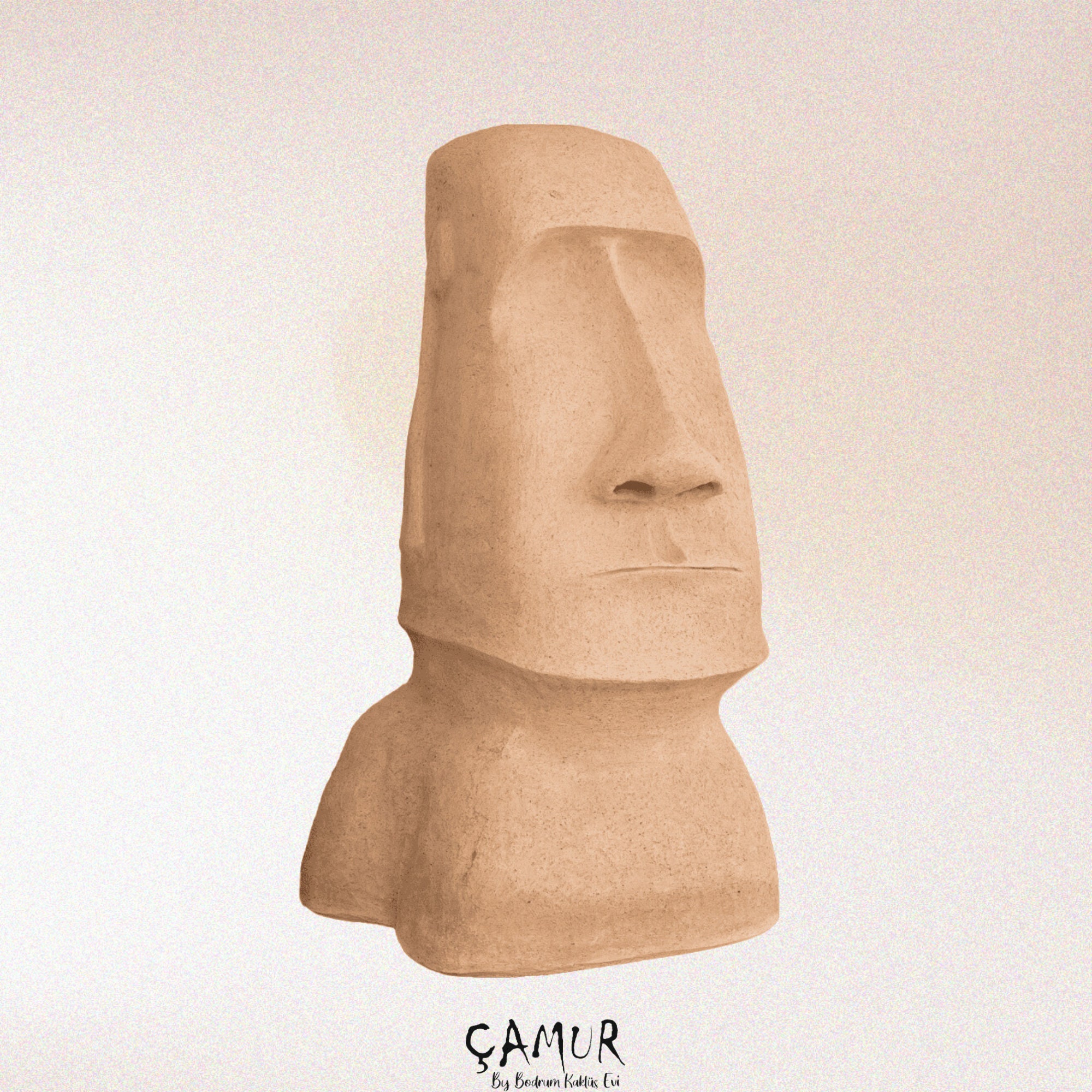 Ceramic Sculptures, Moai Stone Cenote, Clay Statuettes, Ceramic Figural ...